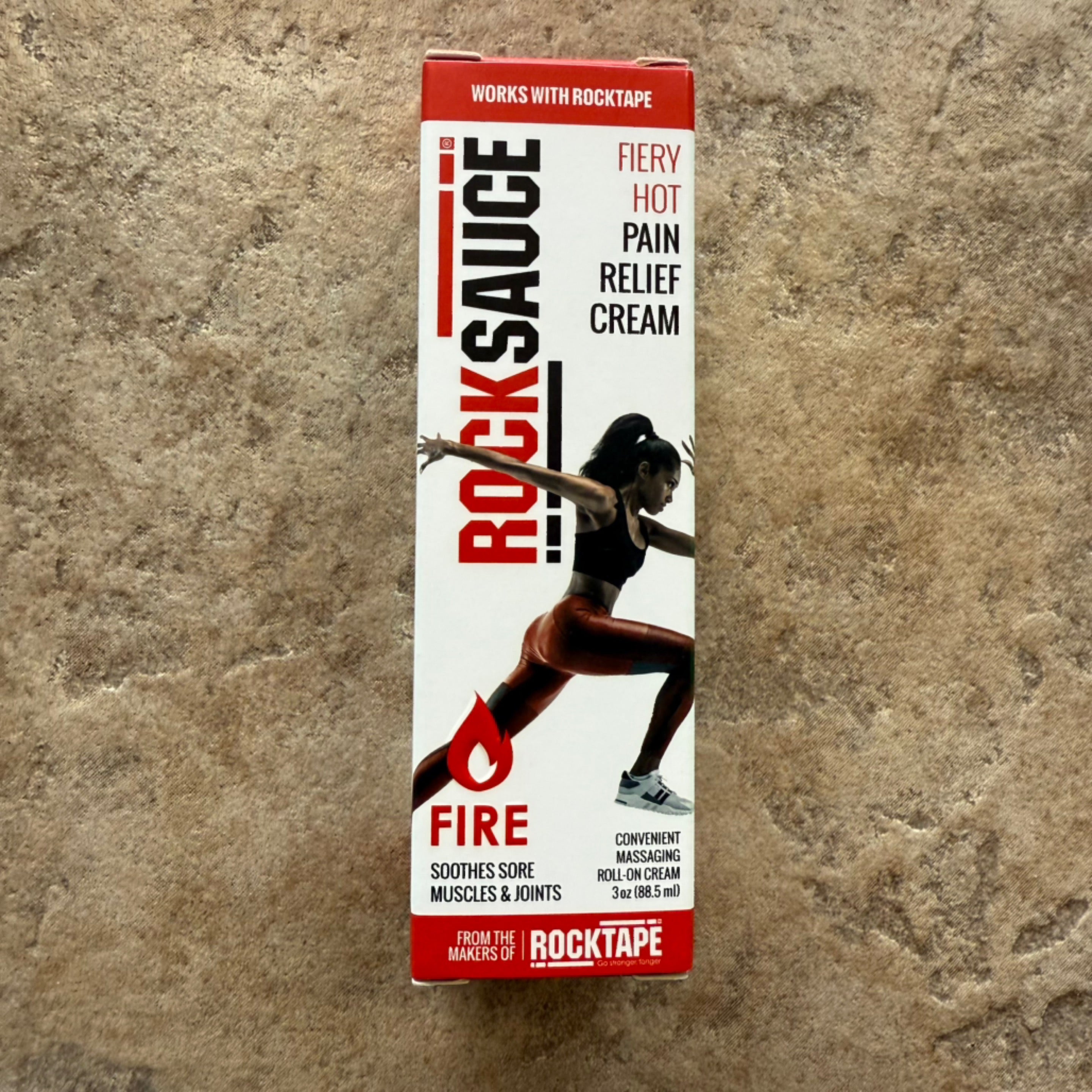 Rock Sauce - Fire - Pain Relief Cream | Solid Rock Running Company