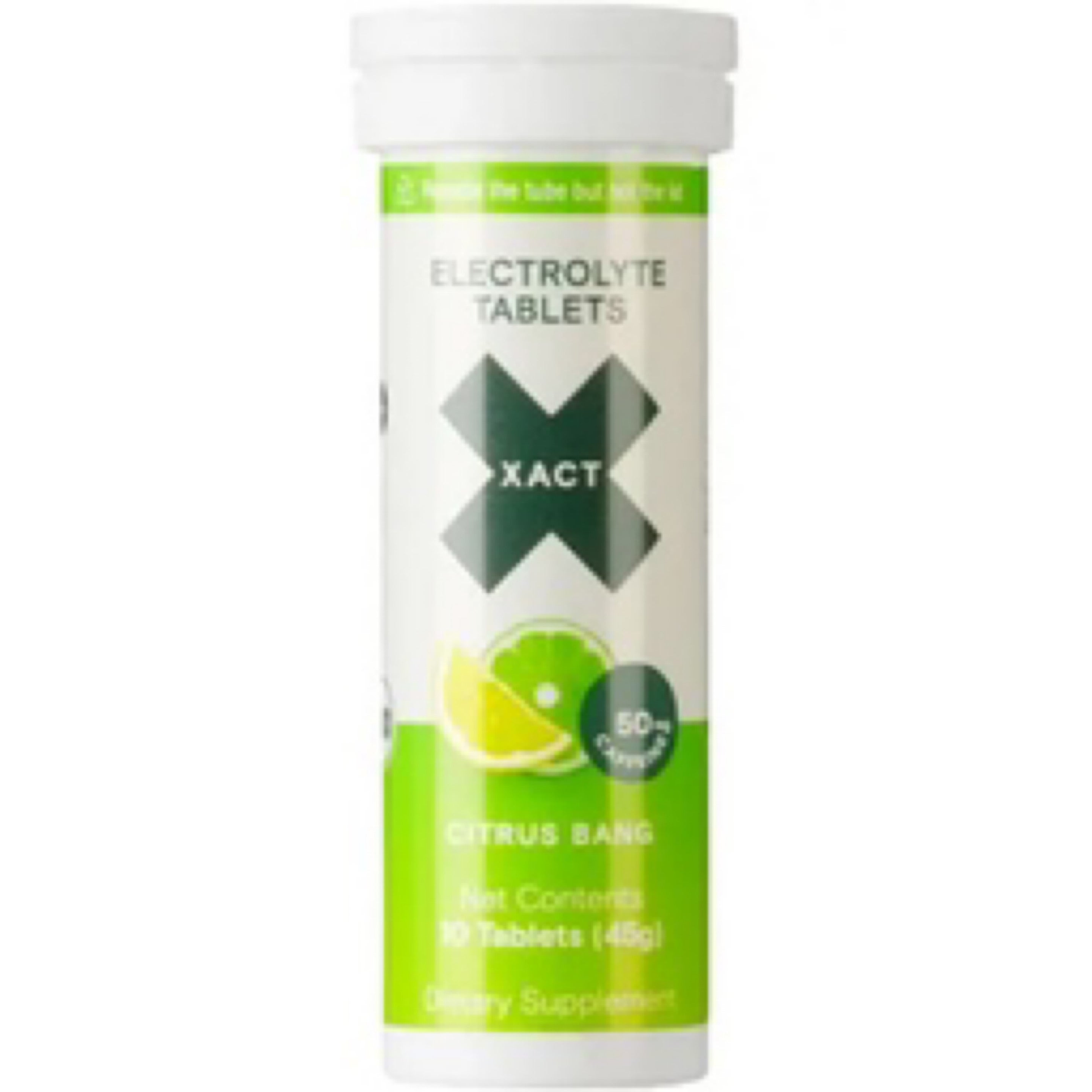 Xact Nutrition - Electrolyte Tablets Tube - Citrus Bang | Solid Rock ...
